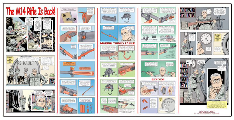 M14 Info, Blueprints, Posters, Mouse Pads, Coffee Mugs